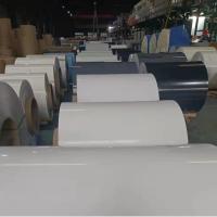 China Alloy 3105 0.33mm Prepainted Aluminium Coil for Hotel Lobby Luggage Scal for sale