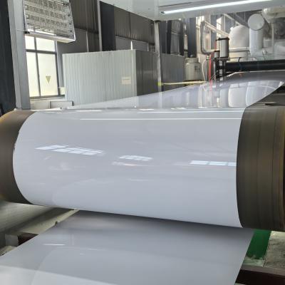 China Alloy 3105 H24 Temper 0.96mm Thickness White - colored Coated Aluminum Sheets for Building Exterior Panels for sale