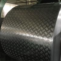 China Aluminum Alloy 5052 Aluminum Plate Non-Slip Deck Plate for Ships  (2.0–4.0 mm | Extra-Wide Custom | Five-Rib Anti-Slip Pattern) for sale