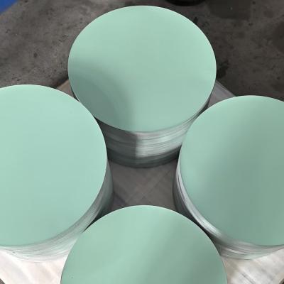 China 1060 Aluminum Alloy Coated Disks 200-400mm Diameter for Cooking Pots Manufacturing for sale