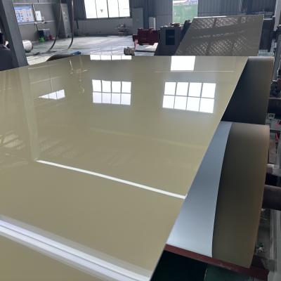 China For Patio Cover 1.00mm Thick Alloy 3105 H24 24 Gauge White Color High Impact Pre-Painted Aluminium Coil With Pvdf Paint for sale