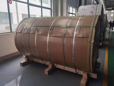 China 2500mm Ultra Wide Alloy 5052 H26 High Glossy White Color Coated Aluminum Coil For Cold Chain Truck Box Making for sale