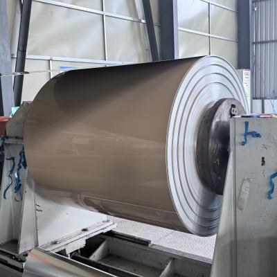 China Alloy 1060 0.2mm Prepainted Aluminium Coil for Solar Water Heater Housings with PE Coating for sale