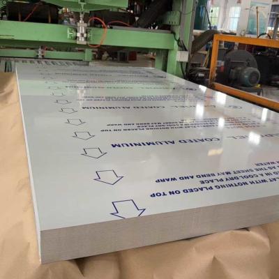 China Color Coated Aluminum Sheet 1.2mm×1500×3000mm - Corrosion-Proof for RV & Truck Body Panel Applications for sale