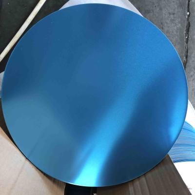China Color Coated Aluminium Discs Circles 0.8mm–2.5mm for Traffic Signs and Decorative Panels for sale