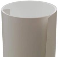 China For Patio Cover Producing 1.00mm Thick Alloy 3105 H24 22 Gauge White Color High Impact Pre-Painted Aluminium Coil With Pvdf Paint for sale