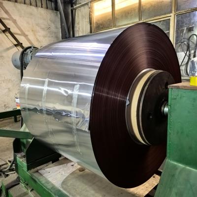 China 0.09-0.1mm Thickness 1100 HO Colored Aluminum Foil For building insulation for sale