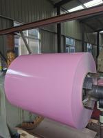 China AA1100 O 0.7*383mm  Prepainted Aluminium Coil in Disk for Cooking Utensils for sale