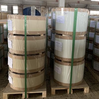 China Color Coated Aluminum Coil For Gutter 0.027