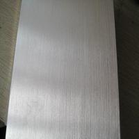 China Wire Drawing Finish Aluminum Sheet For Home Appliances Panel Alloy 1060 045mm Thick Prepainted Coil Lightweight Durable And Easy To Process for sale