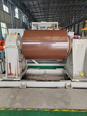 China Brown Color Coated Aluminium Coil Prepainted Aluminum Sheet/Plate/Panel For Curtain Wall for sale
