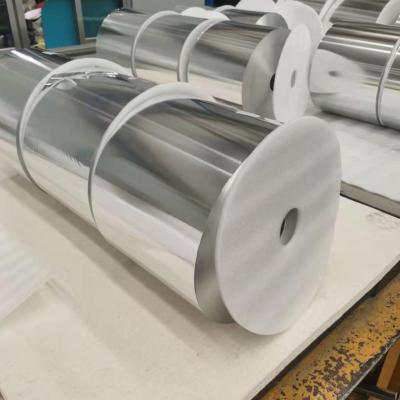 China Aluminum alloy 8011 Aluminum Foil for Dairy & Beverage Lids | Thickness 0.02–0.05 mm | Width 200–1000 mm | Food-grade coating for sale