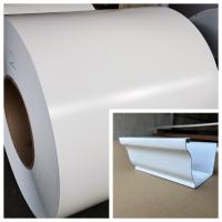 China Color Coated Aluminum Strip For Rain Gutter Width 267mm 300mm 381mm Thickness 0.027 0.032 Inch for sale