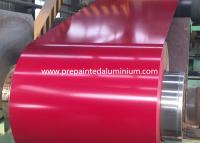 China Alloy AA1050 Pre Painted Aluminium With Impact Resistance 30-2500 mm Width for sale