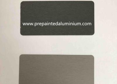 China Anodized Pre Painted Aluminium Sheet Oxide Hair Line Color Alu Alloy Surface Treatment Plant for sale