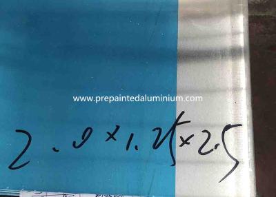 China 2mm 6060 - T6 Aluminum Flat Sheet With Protective Film for sale