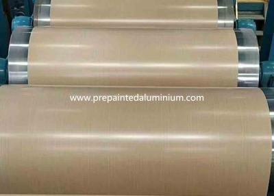 China Wooden Grain Color 405mm Aluminium Plain Sheet for sale