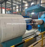 China Rain Drainage Pipe PET 3105 H24 Pre Painted Aluminum Coil for sale