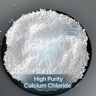 China 74% Purity Calcium Chloride Hygroscopic Dust Control Chemical for Unpaved Roads for sale