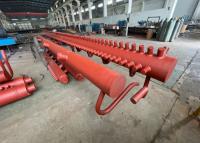 China Hot Water Output Boiler Steam Header Assembly with Painted Finish for sale