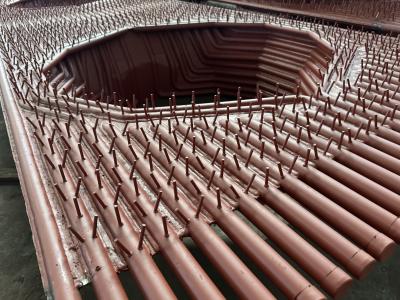 China Dimension Of Tube 38.1*3.2 Boiler Membrane Wall Construction High Performance for sale