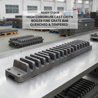 China Ready Stock High Chromium Cast Iron Boiler Fire Grate Bar Quenched and Tempered for Coal Fired Steam Boiler for sale
