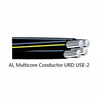 China AL Multicore Conductor URD USE-2, UL Cables 600 V Aluminum Underground Residential Distribution Cable with Multicore Stranded Conductors for Power Systems for sale