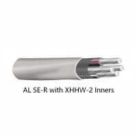 China AL SE-R with XHHW-2 Inners, UL Cables Aluminum SE R Cable with XHHW2 Insulated Conductors Suitable for Electrical Distribution Systems Rated at 600 Volts for sale
