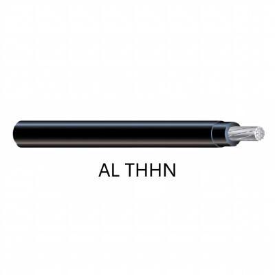 China AL THHN, UL Cables aluminum thhn wire with durable nylon jacket suitable for conduit raceway cable tray and indoor wiring systems for sale