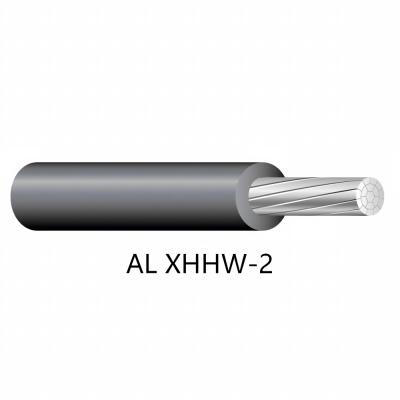 China UL 83 UL 758 UL 1277 XHHW-2 UL Cables 600V Aluminum Building Wire PVC Insulation Material for sale