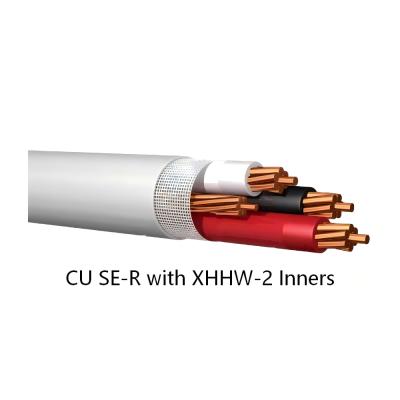 China CU SE-R With XHHW-2 Inners Copper UL Cables UL 44 UL 83 UL 1277 PVC LSZH for sale
