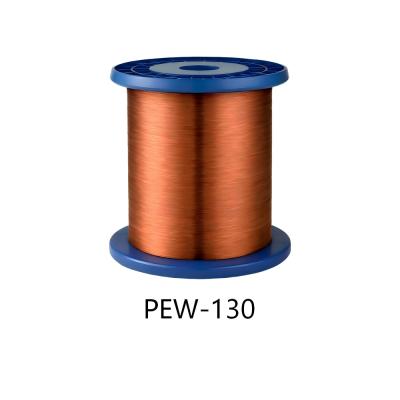 China PEW-130 Polyester Copper Aluminum Enameled Wire Class 130 flame Resistant for sale