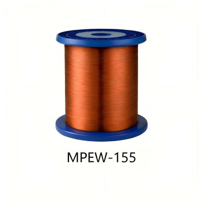 China MPEW-155 Modified Polyester Copper Enameled Wire Class 155 0.1mm-6.0mm for sale