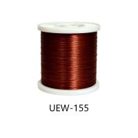 China UEW-155 Polyurethane Copper Enameled Wire Class 155 Copper Magnet Wire 10-40 AWG for sale