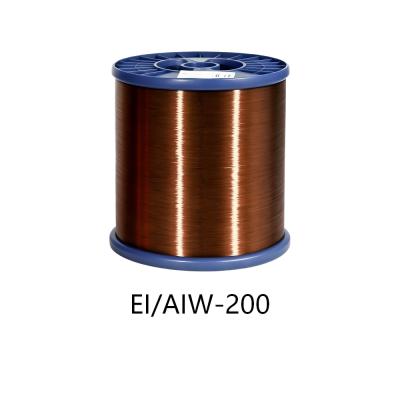China AIW/EI-200 Enameled Wire Polyester-Imide Polyamide-Imide Class 200 Dual Layer Insulation for sale