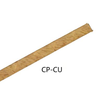 China RoHS UL High Conductivity Copper Paper Covered Wire With Crepe Paper Insulation for sale