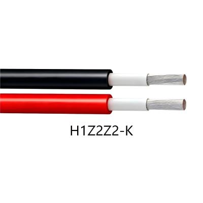 China H1Z2Z2-K Flexible Solar Panel PV Cable For Indoor Outdoor Solar Installations for sale