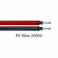 China UL 4703 2000V UV Resistant PV Cable Multi Core Single Core Direct Current for sale