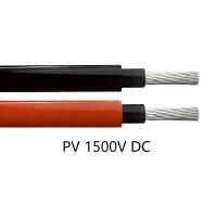 China 1500V Solar PV Cable For Utility Scale Solar Farms And Rooftop PV Systems Water Resistance for sale