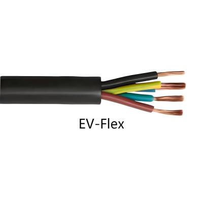 China Flexible Robust Electric Car Cable With Fine Stranded Copper High Flexibility TPE TPU Sheath for sale