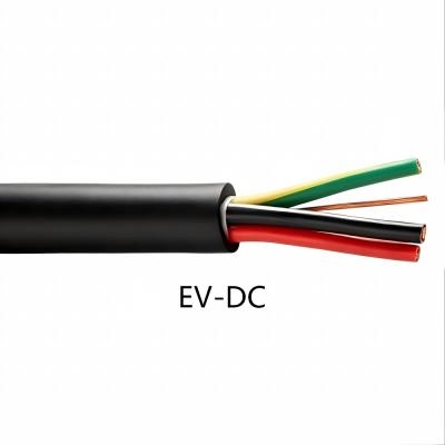 China Oil Resistant DC EV Charging Cable TPU Sheath IEC 62893 IEC 60228 EV Power Cable for sale