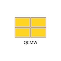 China QCMW Quad Composite Magnet Wire Quad Four Conductor Copper Aluminum Wire For Transformer for sale