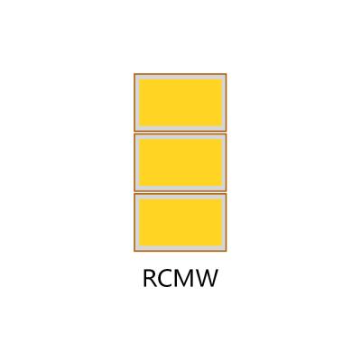 China RCMW, Radial Composite Magnet Wire, Composite Conductor Radial Multiple Individually Insulated Conductors for Compact and Construction in Electrical Winding Systems for sale