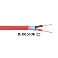 China EN50200-PH120 Fire Resistant Cable With LSZH Sheath 2-12 Fiber Aluminum Mylar Shield for sale