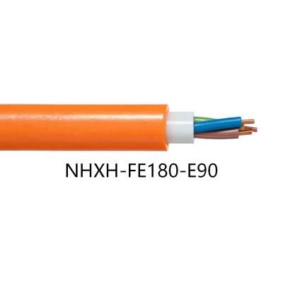 China NHXH FE180/E90 Fire Resistant Cable Halogen Free Low Smoke LSZH 1-5 Cores for sale