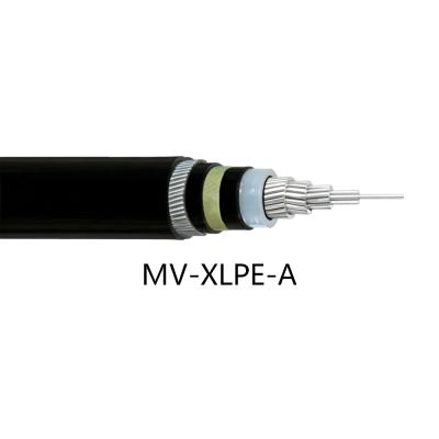 China 1 To 5 Cores Aluminium Power Cable With XLPE Insulation And Protective Outer Sheath for sale