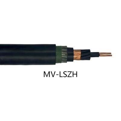 China 6 To 35KV Copper Medium Voltage Power Cable Low Smoke Zero Halogen LSZH Sheath for sale