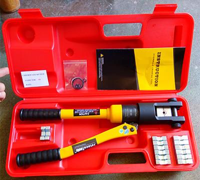 China super type YQ-120A hydraulic crimping tool 10-120mmsq, jeteco tools brand for sale
