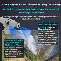 China High Quality Long Distance Thermal Imaging PTZ Camera Night Vision Long Range Ptz Camera for sale