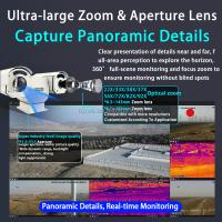 China Fire Detection Camera Border Control 25km Laser Ranging IP66 Compliant Industrial PTZ Camera Factory for sale